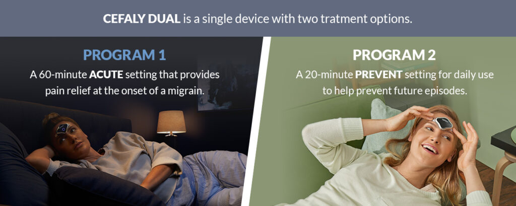 CEFALY DUAL is Now Available Without a Prescription - CEFALY