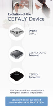 The Evolution of CEFALY - CEFALY