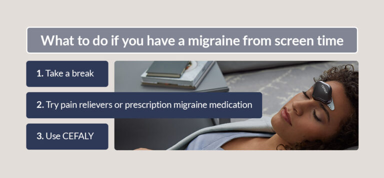 Is Too Much Screen Time Causing Your Migraine? - CEFALY