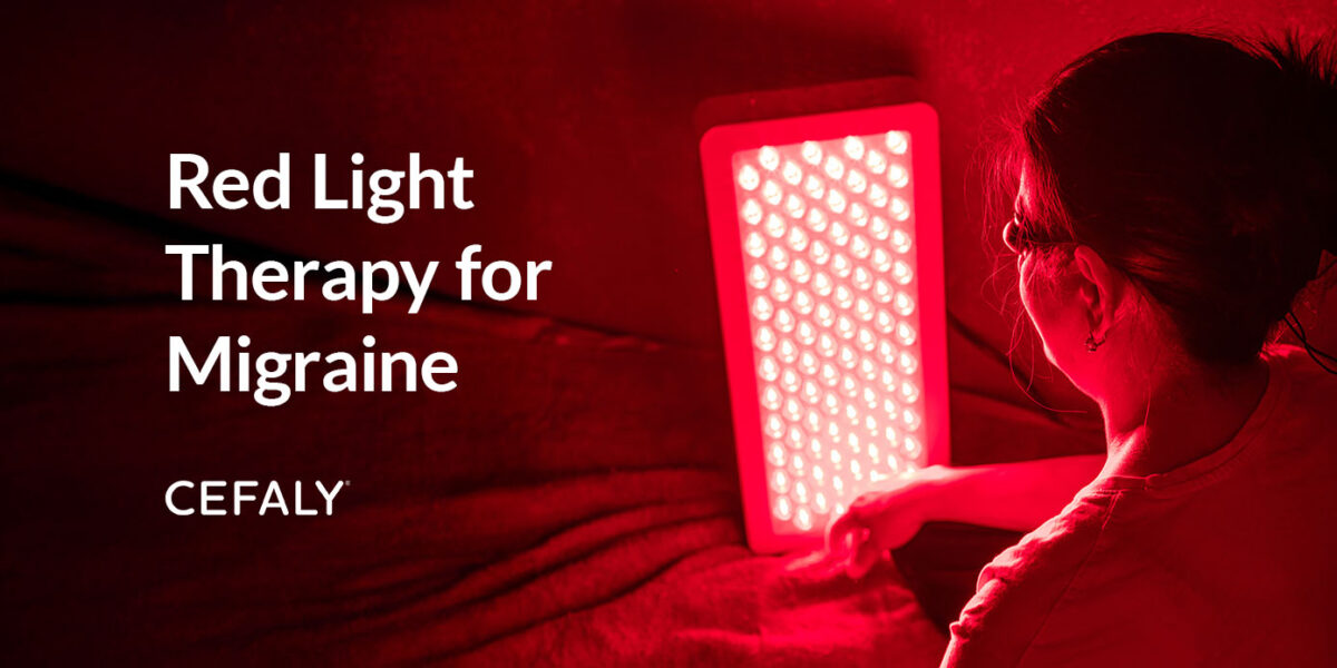 Terapia con luz roja para la migraña - CEFALY